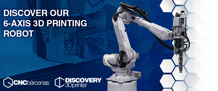 Super Discovery 3D Printer Robot - CNC Bárcenas