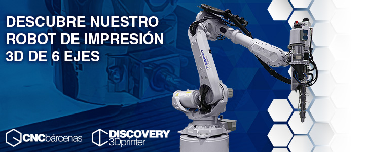 Super discovery 3d printer robot - CNC Bárcenas